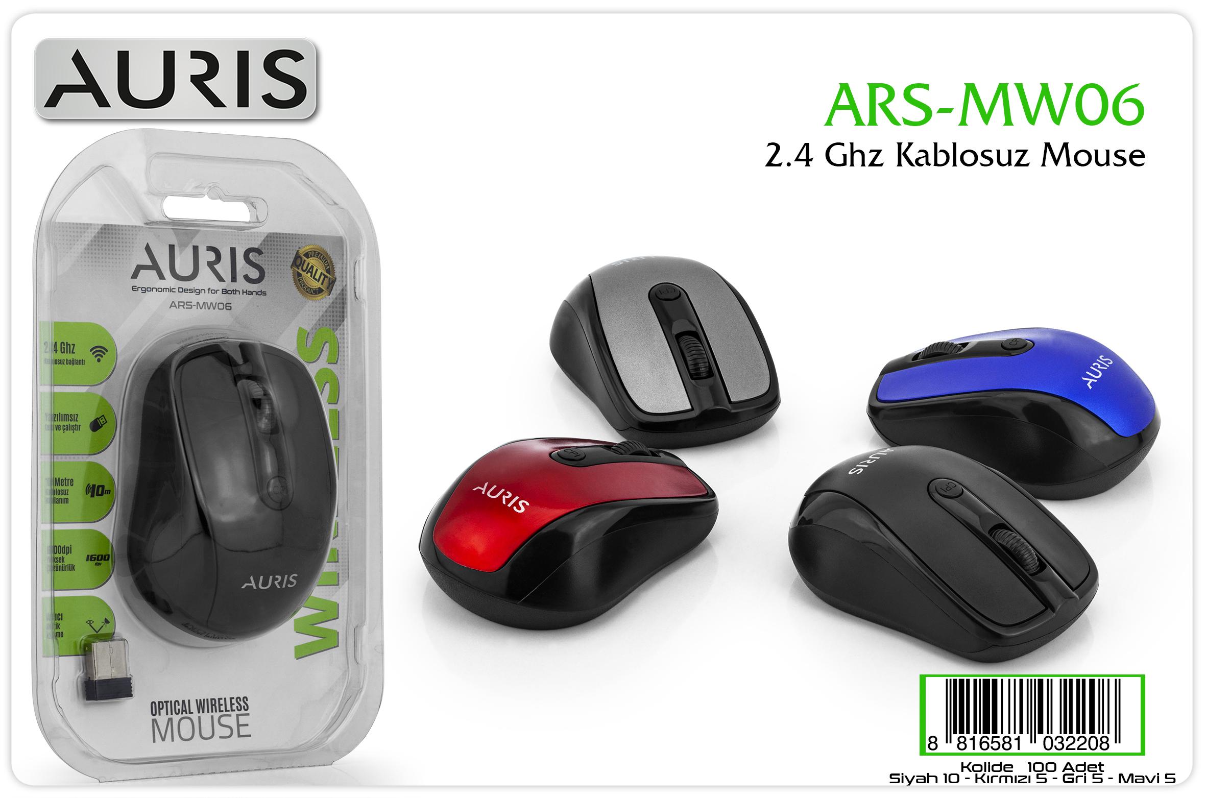 Auris MW06 Wireless Mouse Fiyatı ve Özellikleri