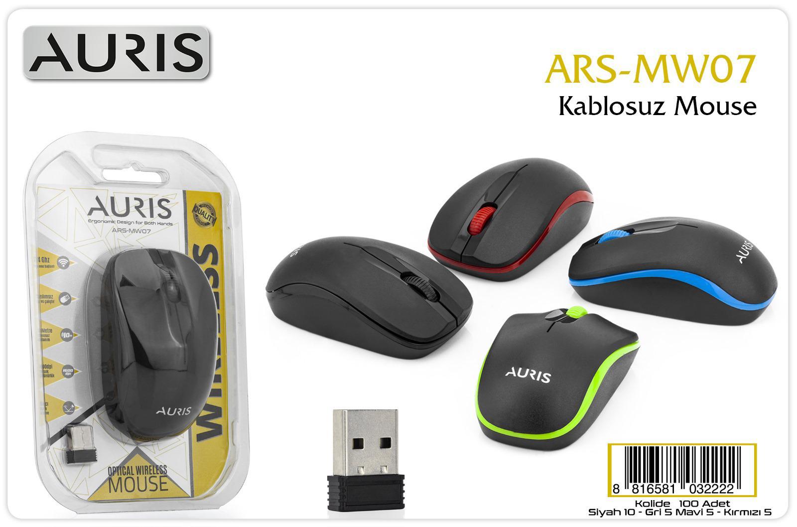 Auris MW07 Wireless Mouse Fiyatı ve Özellikleri
