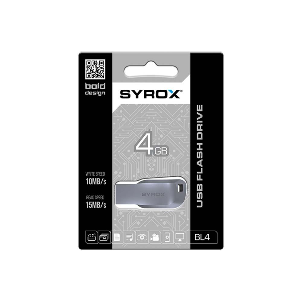 Syrox BL4 USB Flash Bellek 4GB Fiyatı ve Özellikleri