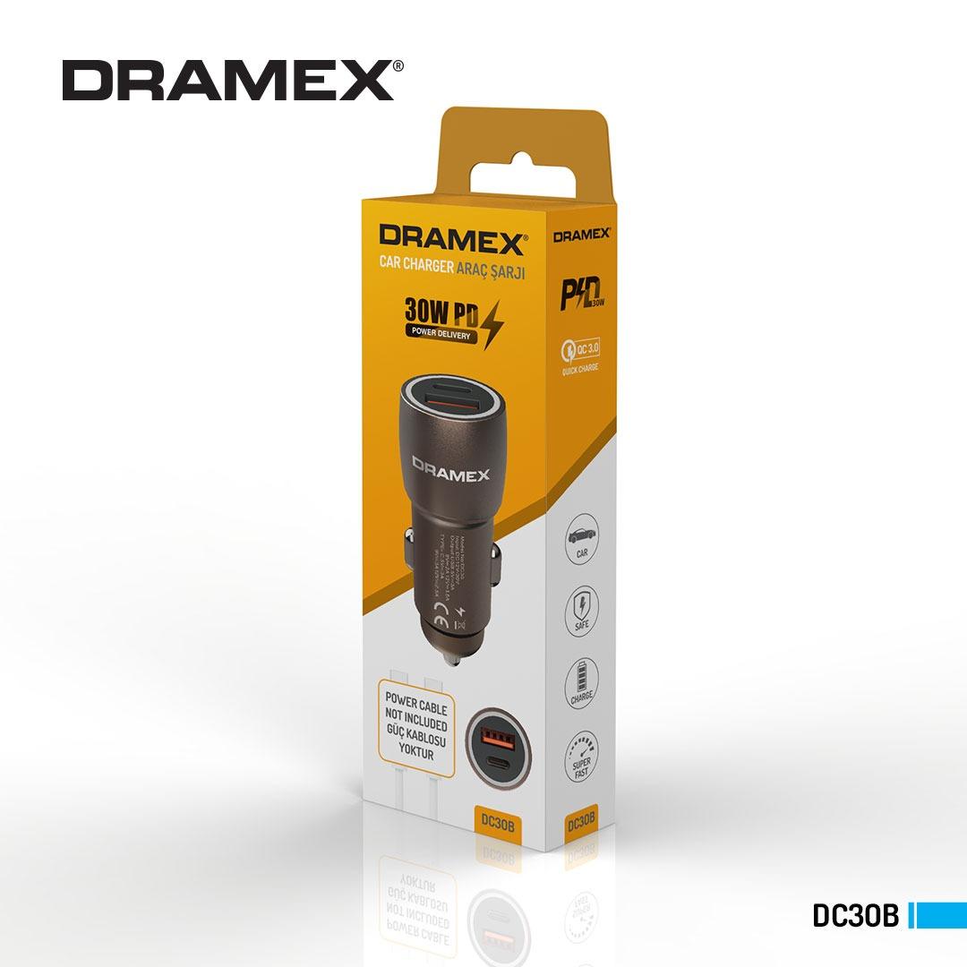 Dramex DC30B Car Charger Head PD30W 3.1A Price and Features
